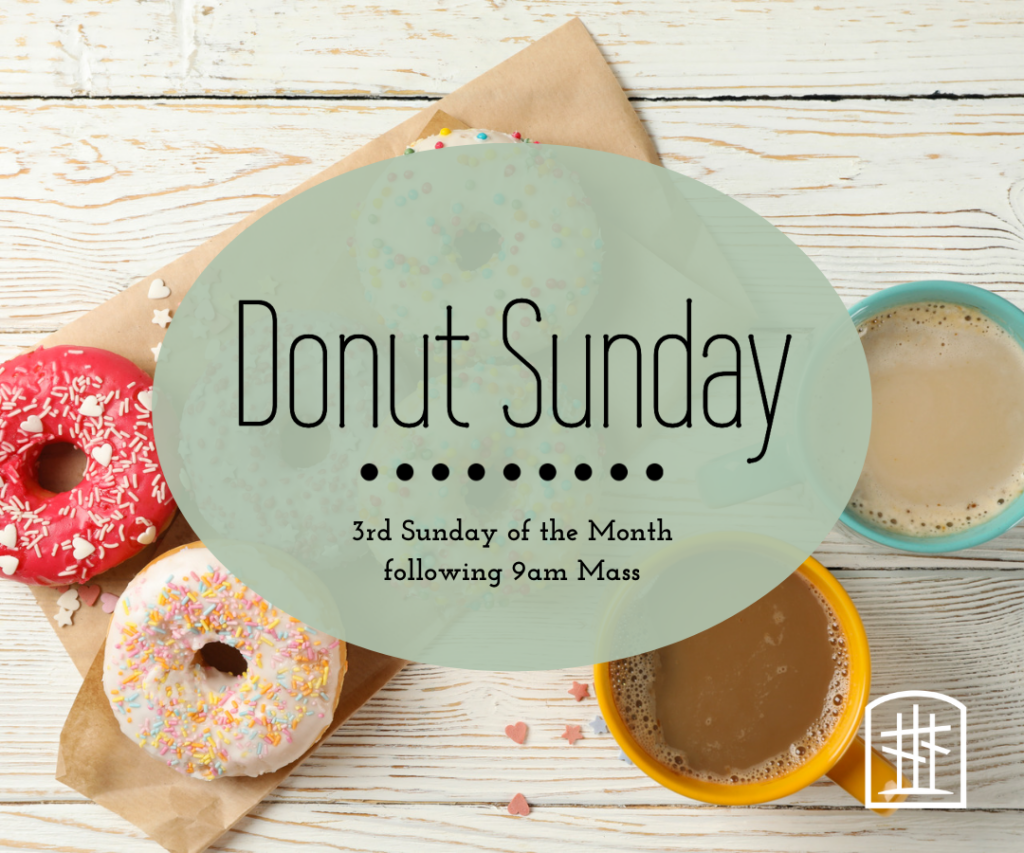 Donut Sunday-website - St Joseph Springfield
